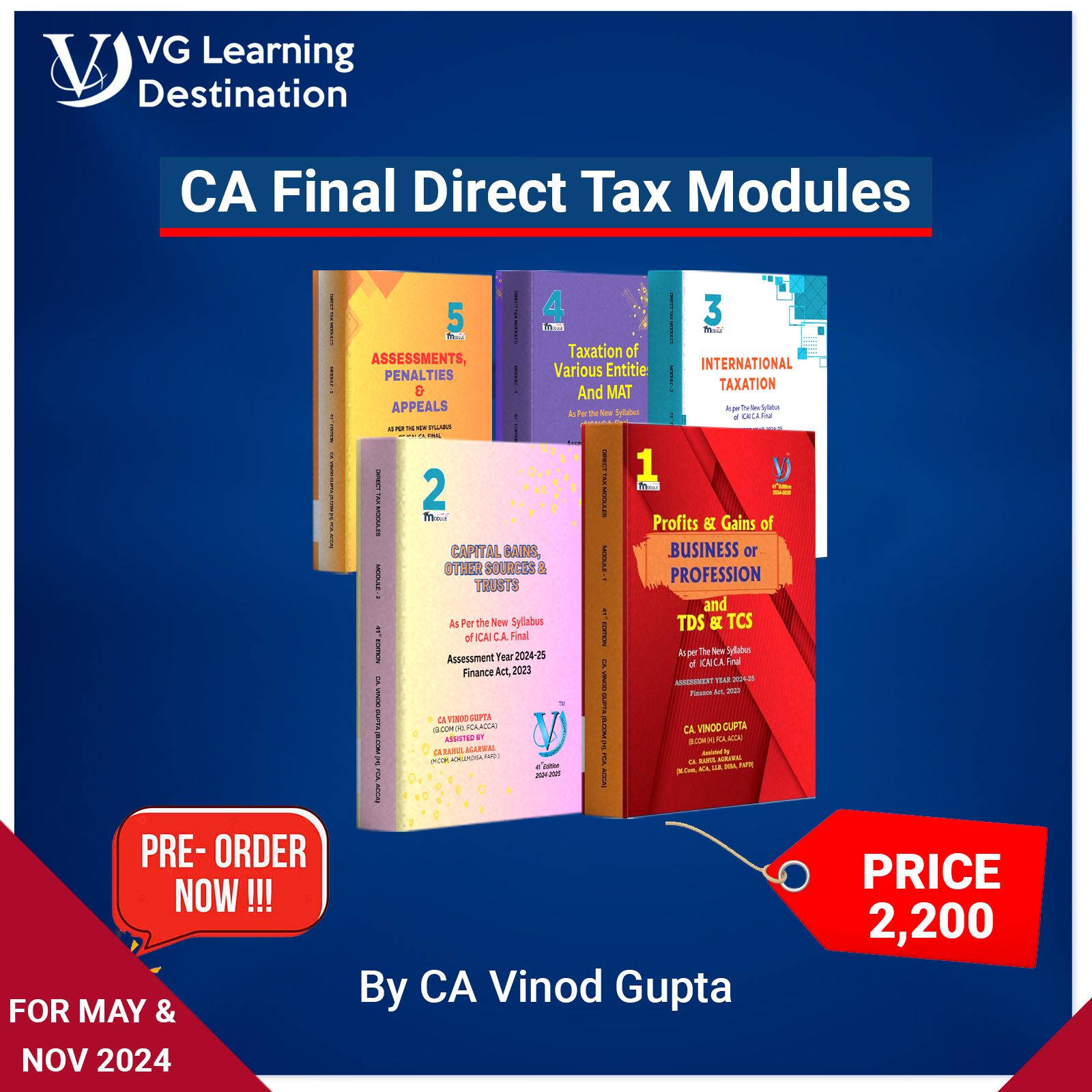 Online ACCA, CPA, CMA, EA, CIA, CFA Courses in India | VGLD coaching