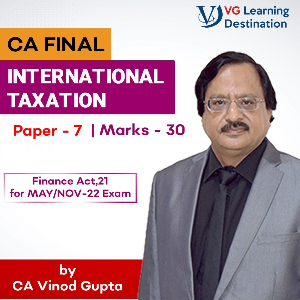 CA Final Direct Tax Classes by CA Vinod Gupta(VG Sir) | VGLD