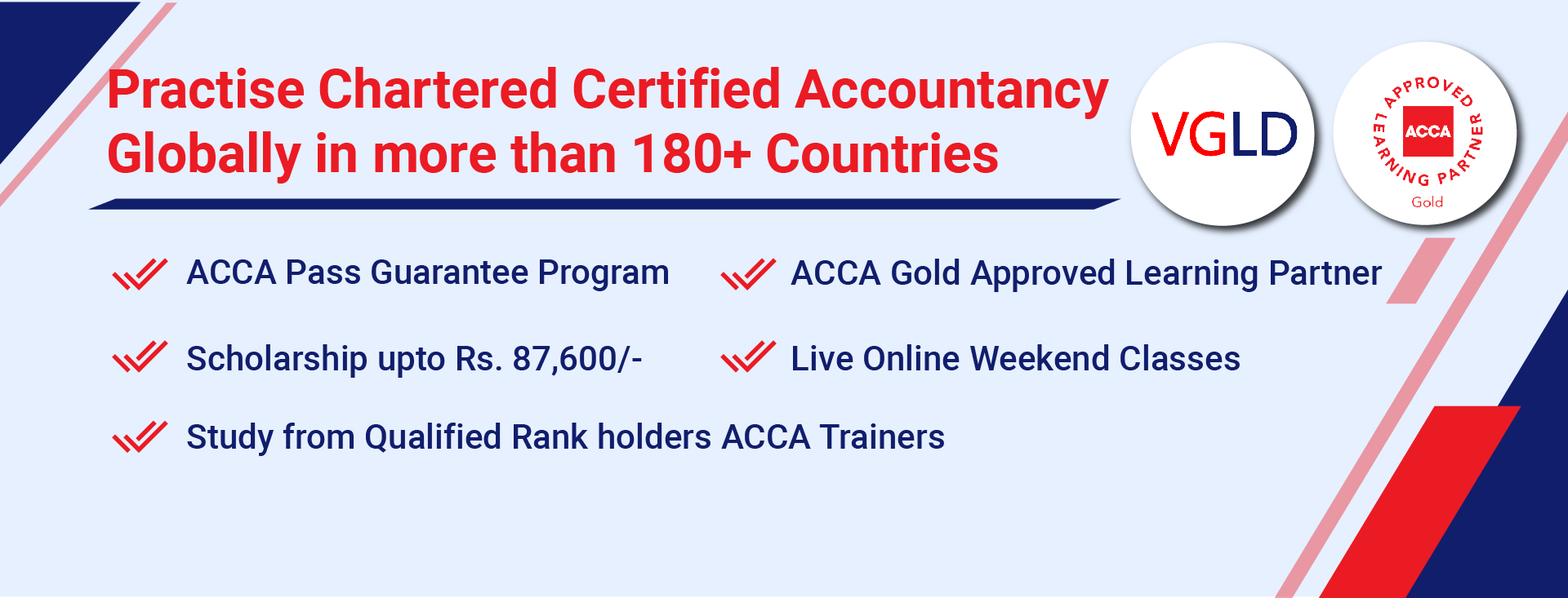 ACCA Course Fees in India and Exam Fee | Duration | VGLD